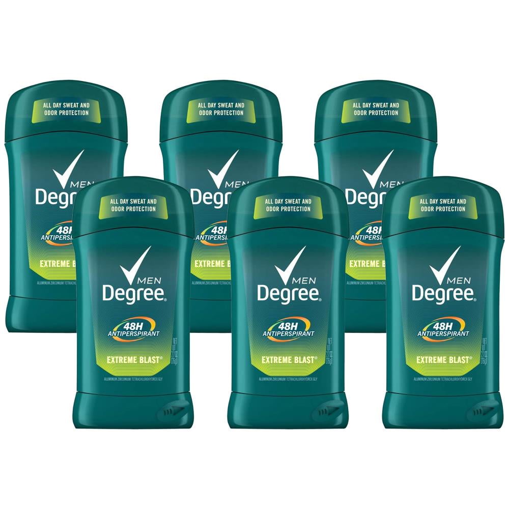 Pack of (6) Degree Anti-Perspirant Deodorant Invisible Solid Extreme ...