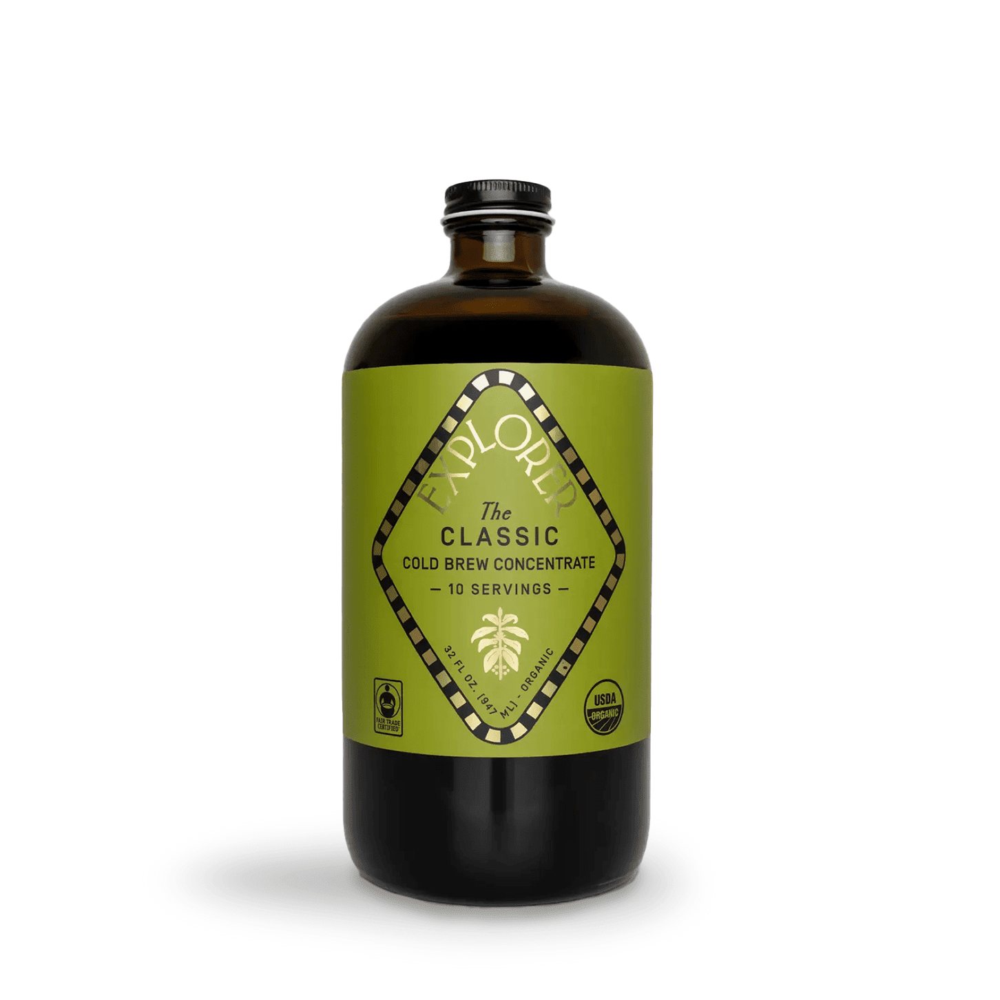 (Pack of 6), Explorer Cold Brew Coffee - The Classic, 32 fl oz ...