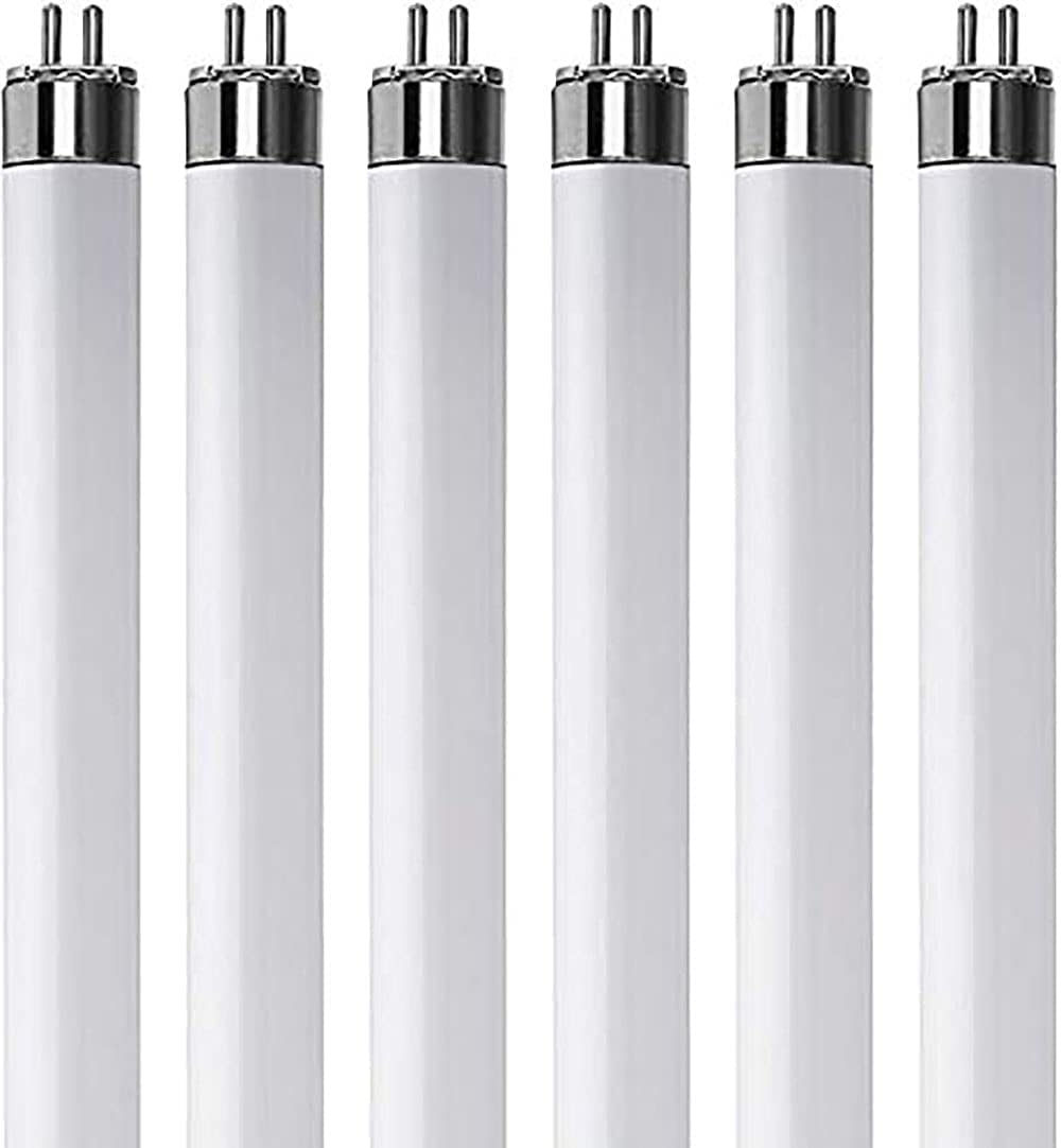 (Pack of 6) F13T5/CW - T5 Fluorescent 4100K Cool White - 13 Watt - 21 ...