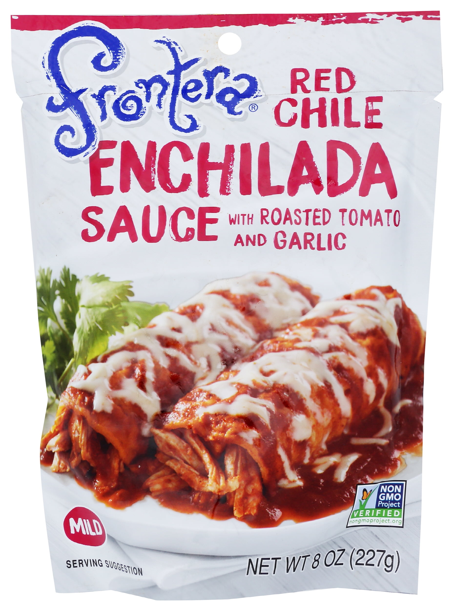 (6 Pack) Frontera Medium Red Chile Enchilada Sauce, 8 Oz by Chef Rick ...