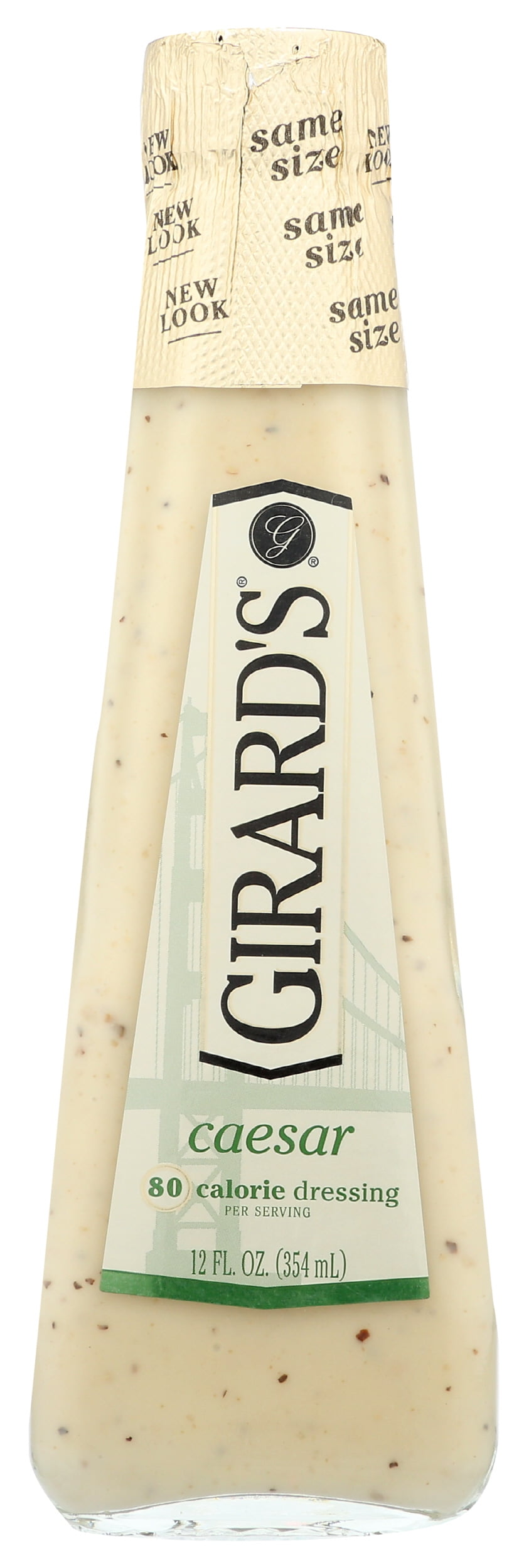 Pack of 6, Girards Caesar 80 Calorie Dressing, 12 fl oz - Walmart.com