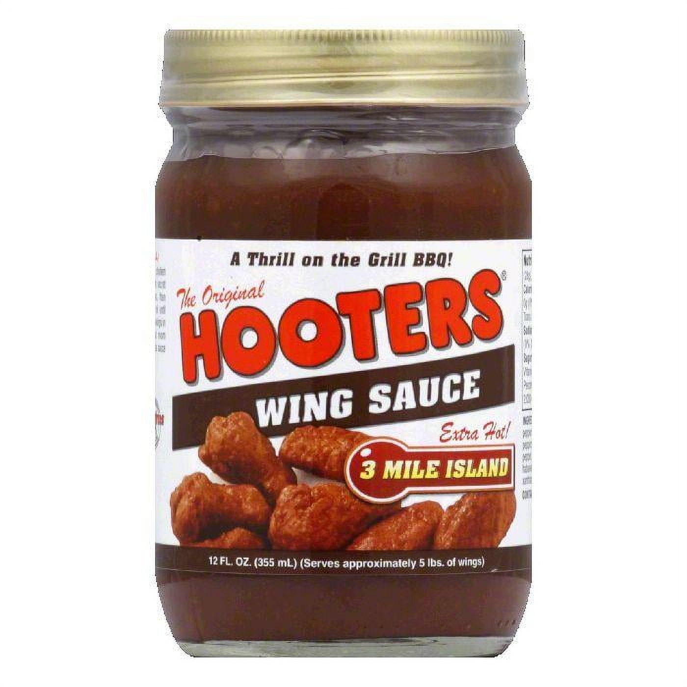 Hooters 3 Mile Island Wing Sauce, 12 fl oz (Pack of 6) - Walmart ...