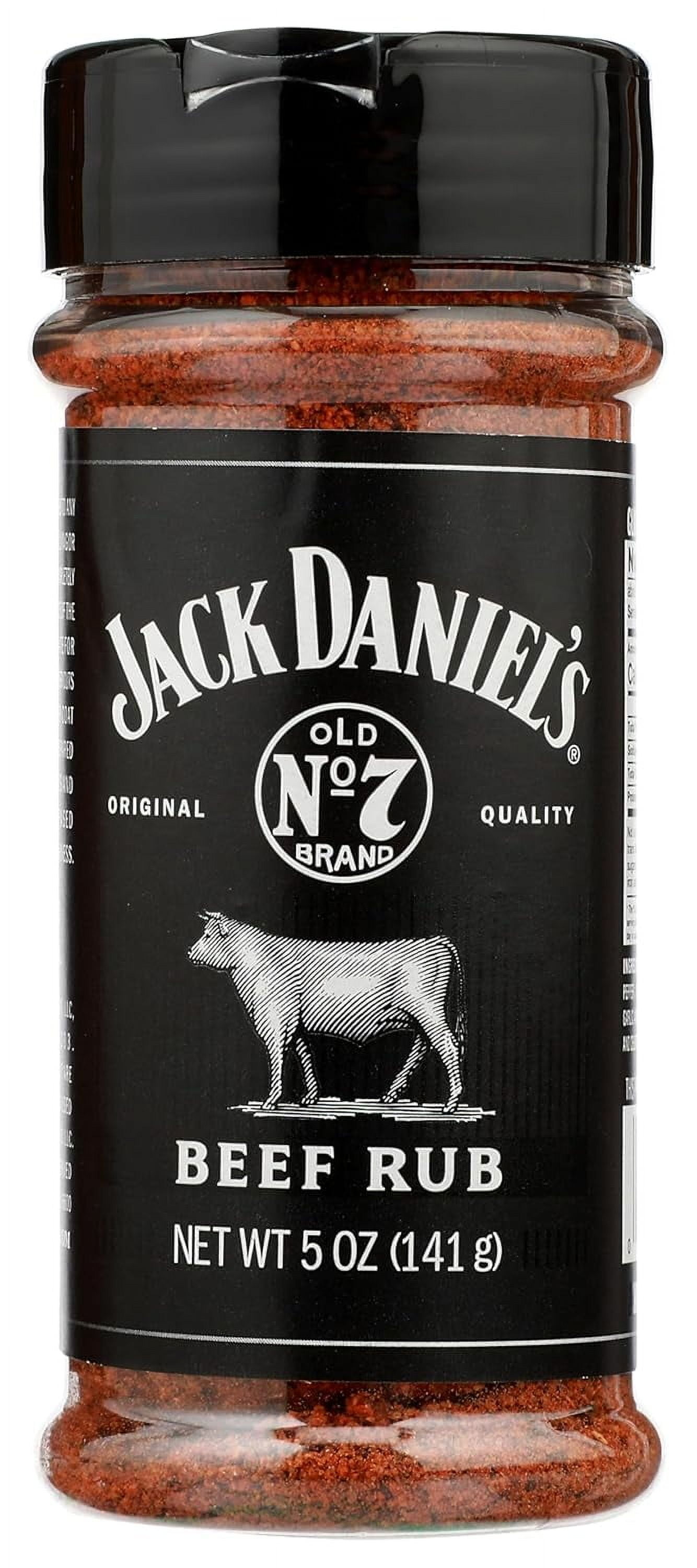 Pack of 6, Jack Daniel's Beef Rub BBQ Seasoning, 5 oz - Walmart.com