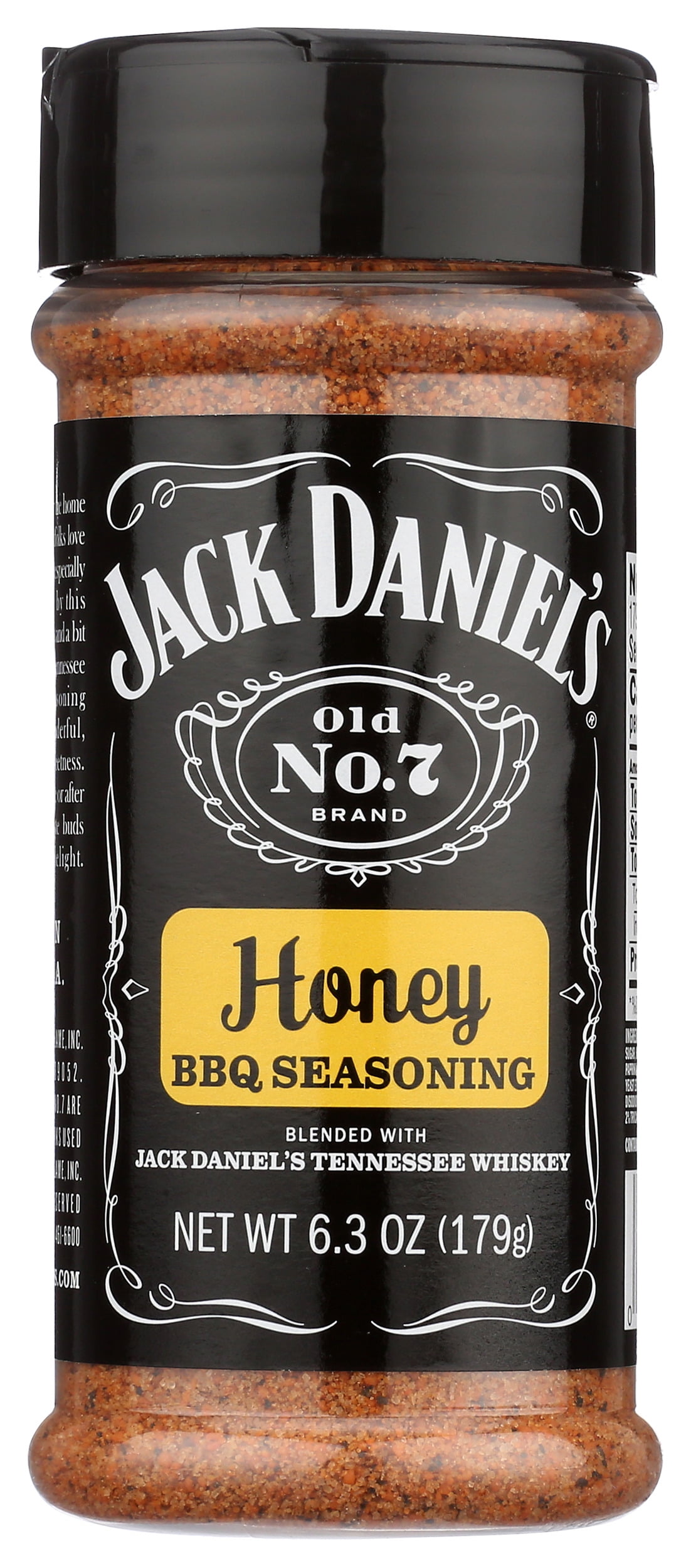 Pack of 6, Jack Daniels Honey BBQ Seasoning, 6.3 oz - Walmart.com