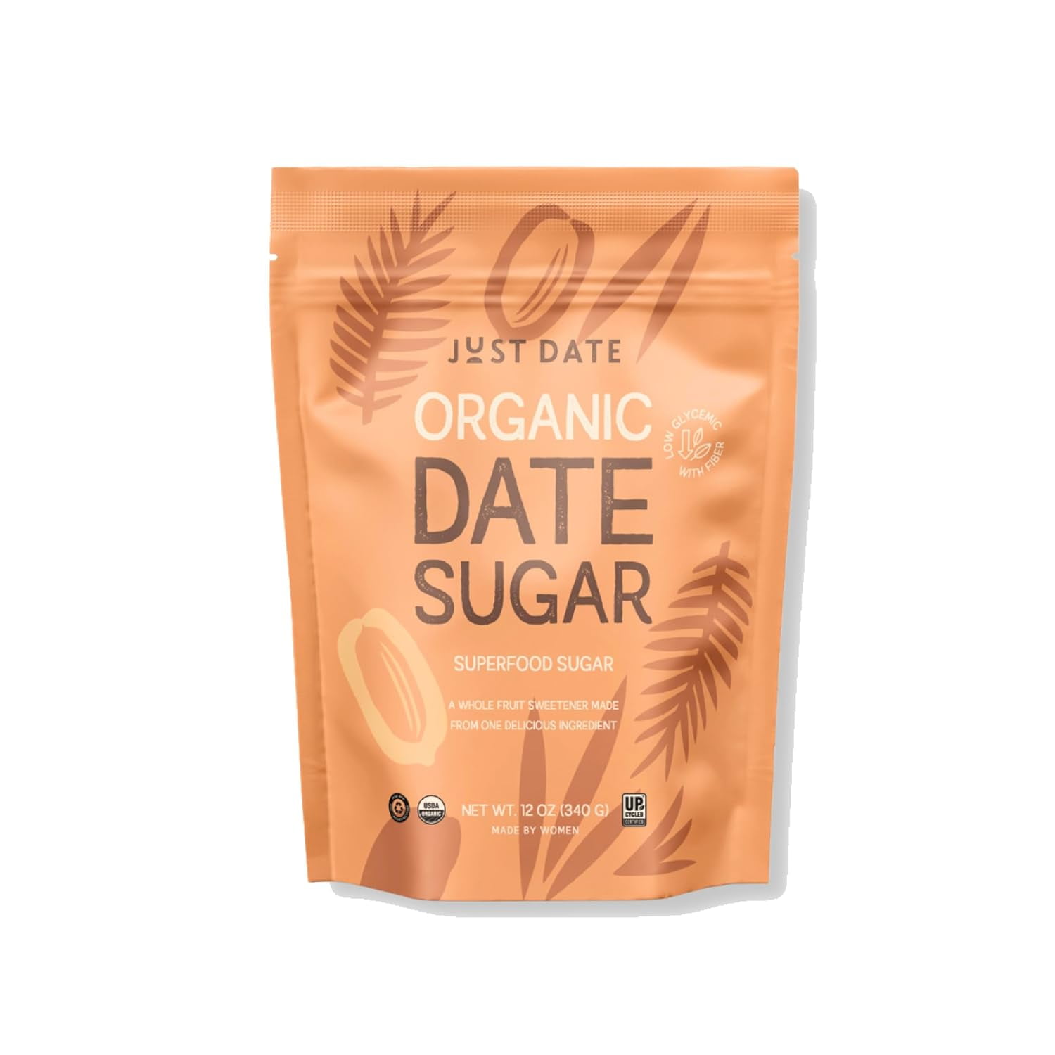 (Pack of 6), Just Date Organic Date Sugar, 12 oz - Walmart.com