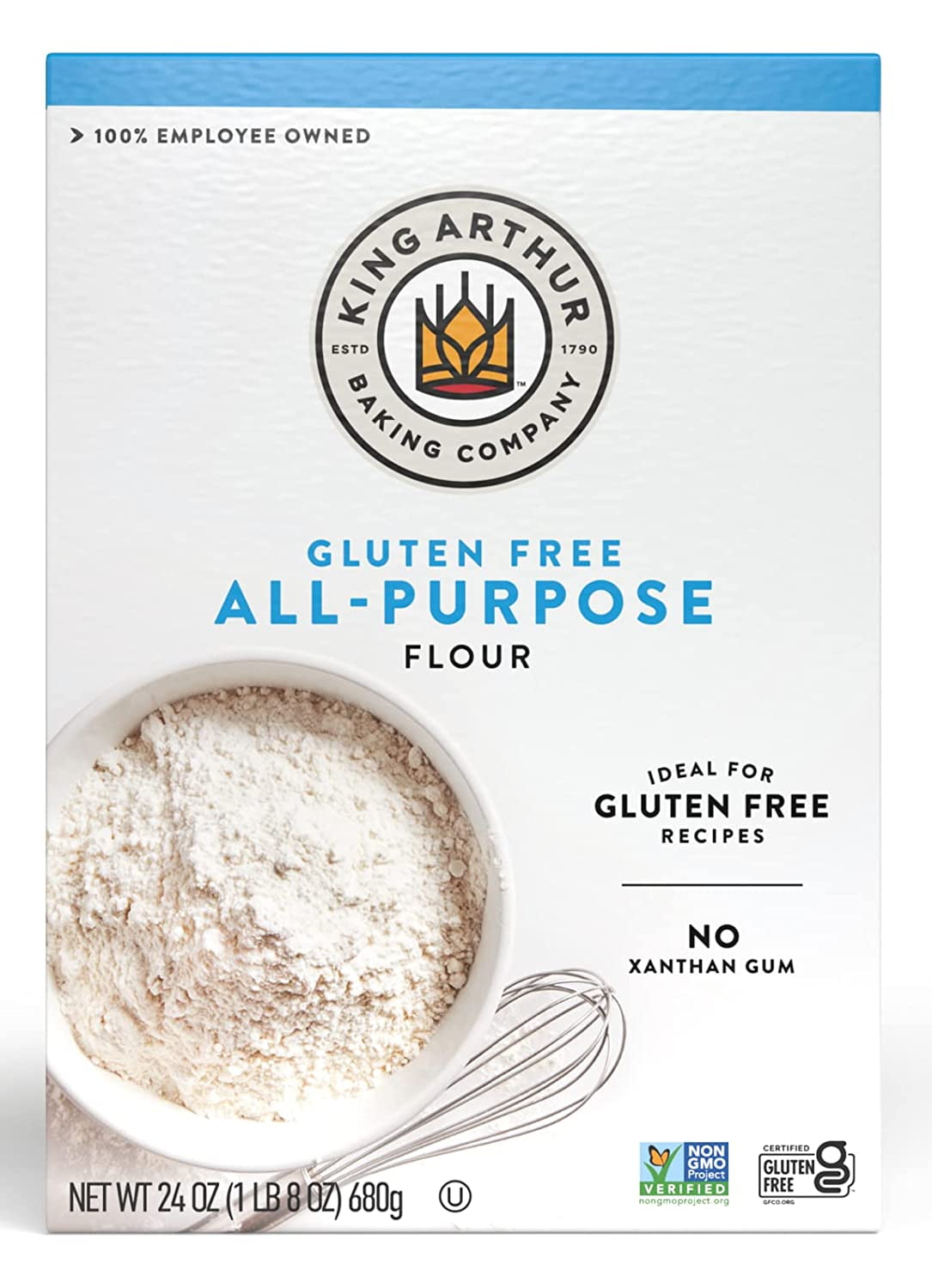 Pack of 6, King Arthur Gluten Free All Purpose Flour, 24 oz - Walmart.com