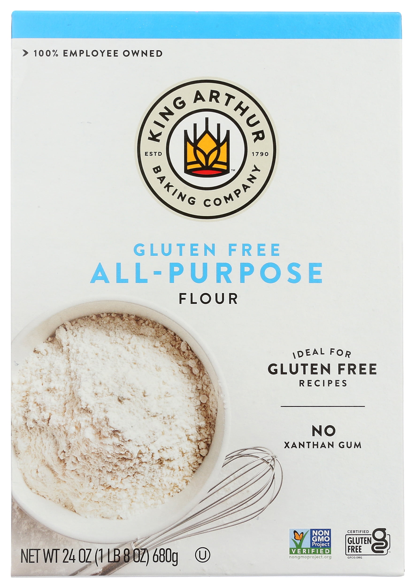 Pack of 6, King Arthur Gluten Free All Purpose Flour, 24 oz - Walmart.com