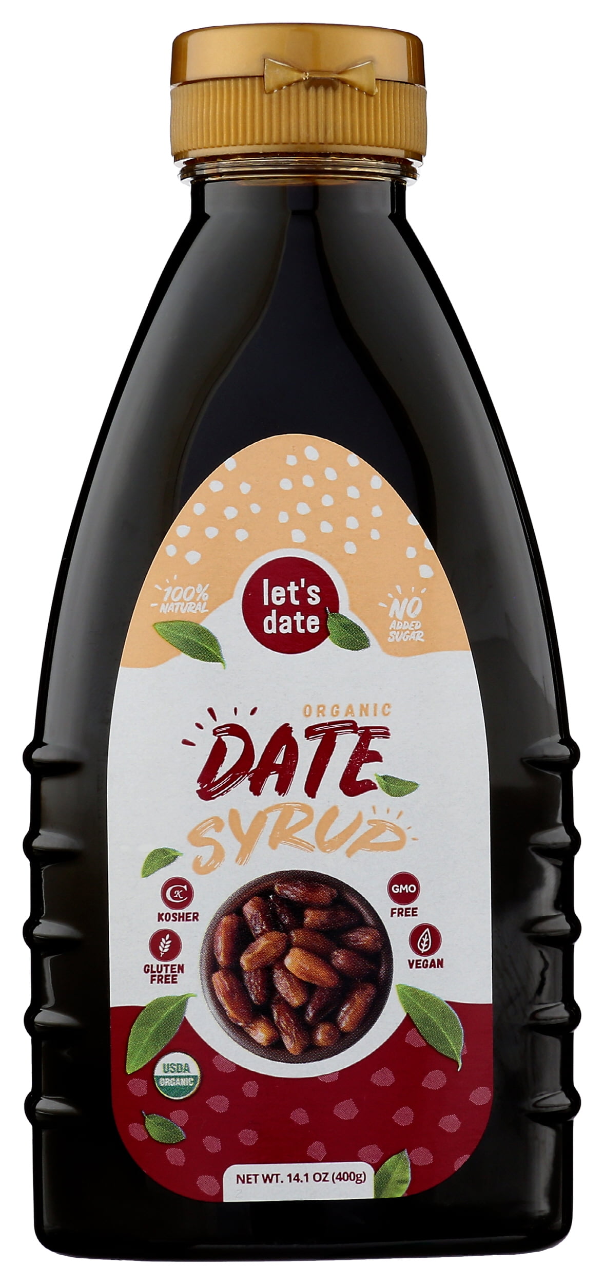 Pack of 6, Lets Date Organic Date Syrup, 14.1 oz - Walmart.com