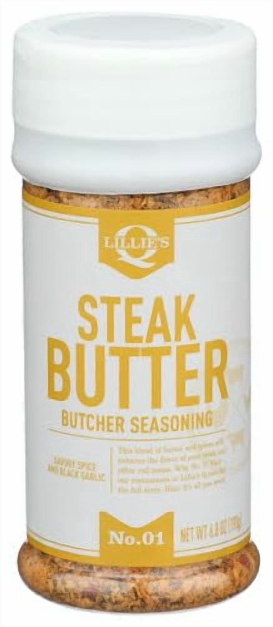 (Pack of 6) Lillie's Q Seasoning Steak Butter 6.8 Oz - Walmart.com