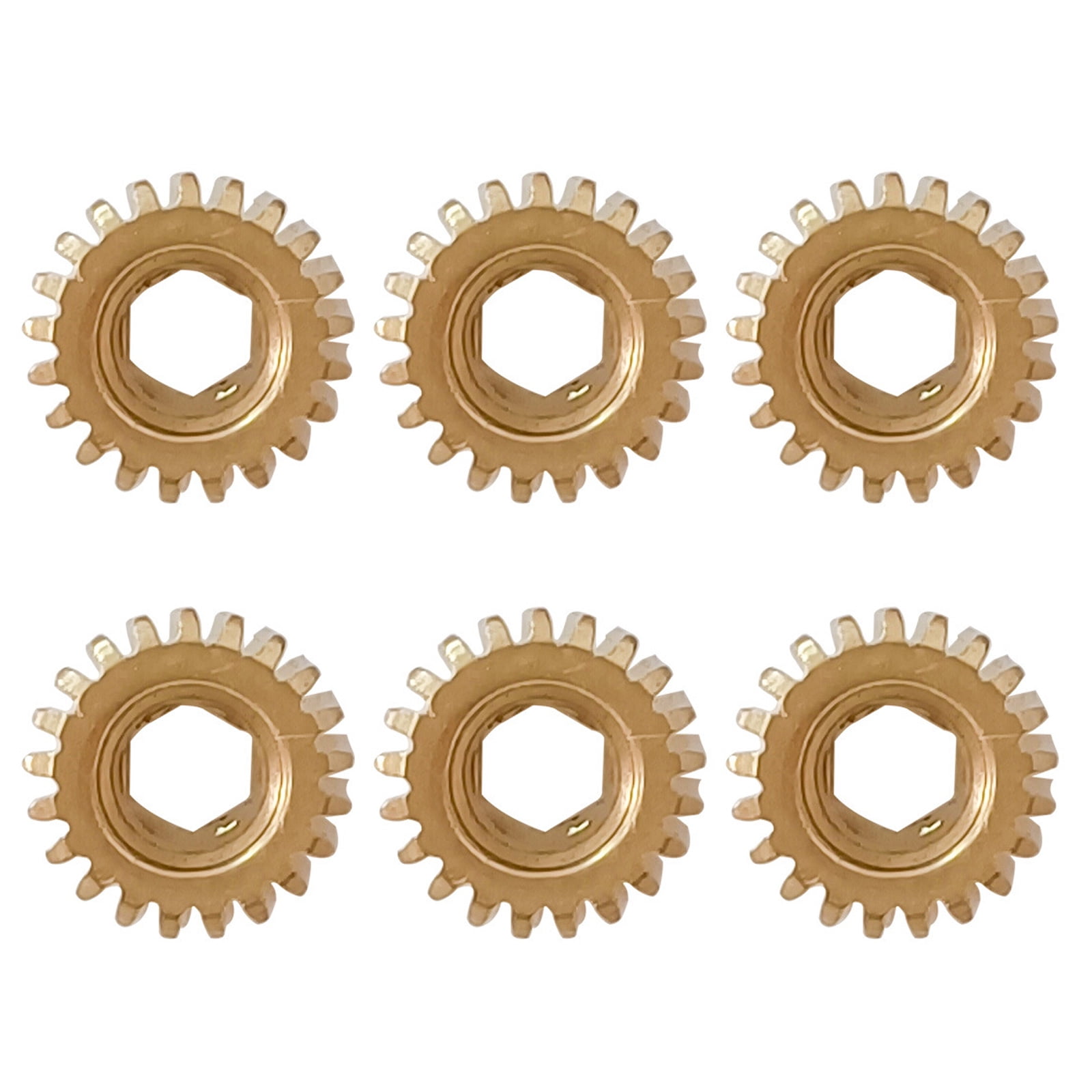 Pack of 6 Machine Head Gears Iron Construction Guitar Gear Accessories ...