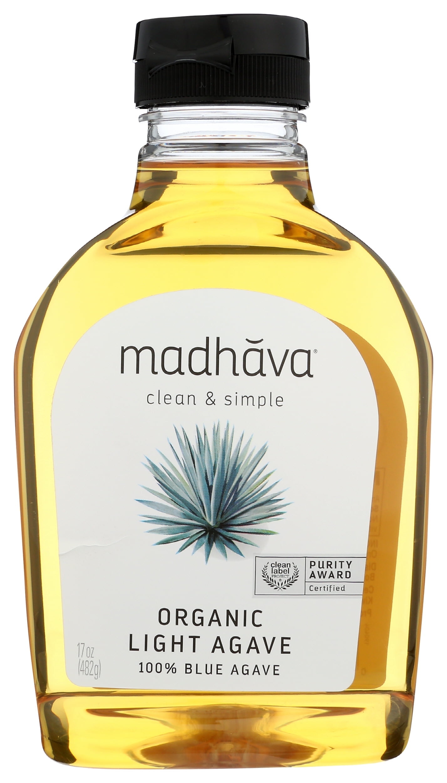 (Pack of 6), Madhava Organic Light Agave, 17 oz - Walmart.com