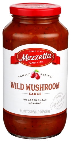 (Pack of 6) Mezzetta Sauce Pasta Wild Mushroom 25 oz - Walmart.com