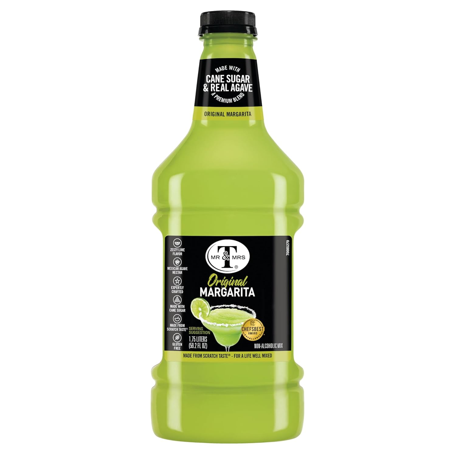 Pack of 6, Mr & Mrs T Original Margarita Mix, 1.75 Liter - Walmart.com