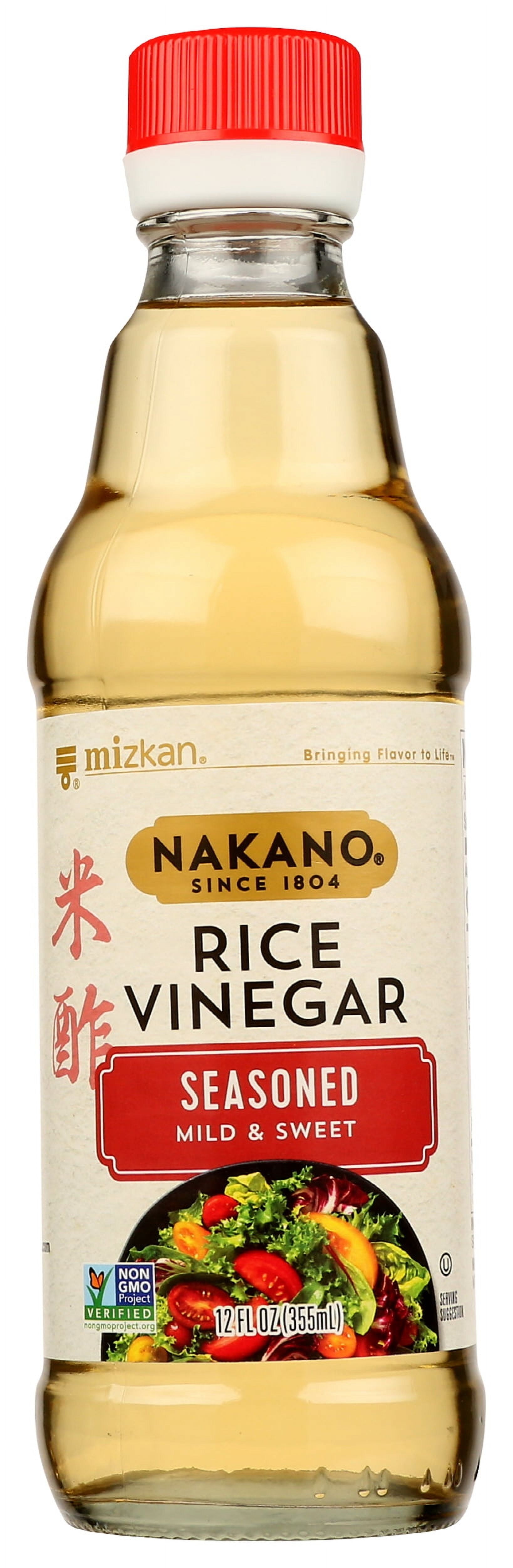 Pack of 6, Nakano Mild & Sweet Rice Vinegar, 12 oz - Walmart.com