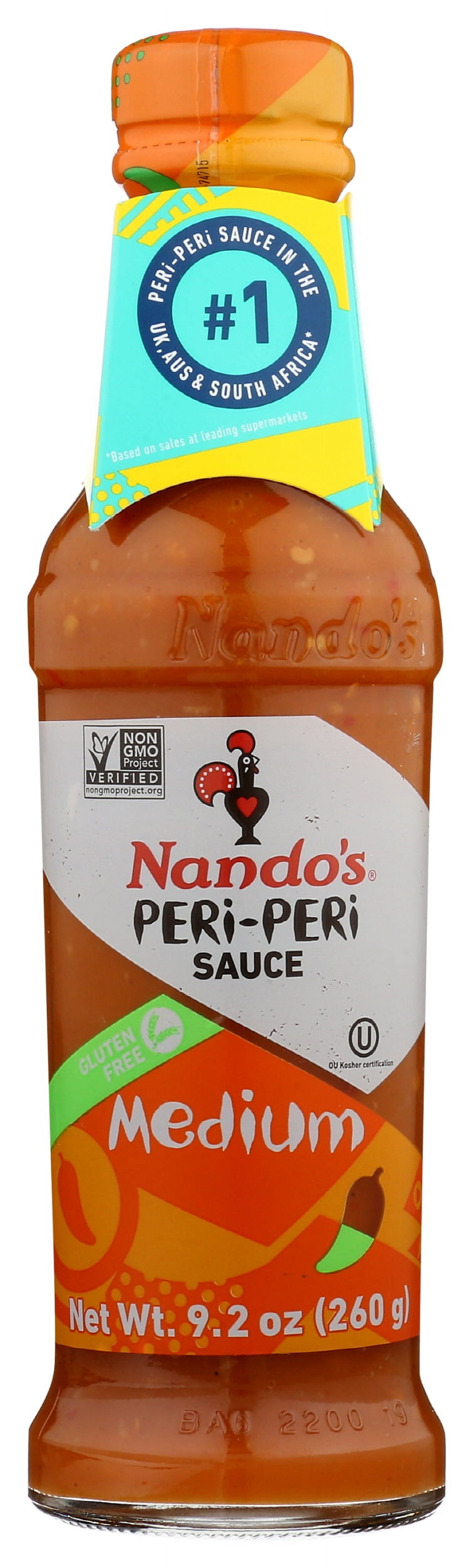 Pack of 6, Nando Medium Peri-Peri Sauce, 9.2 oz - Walmart.com