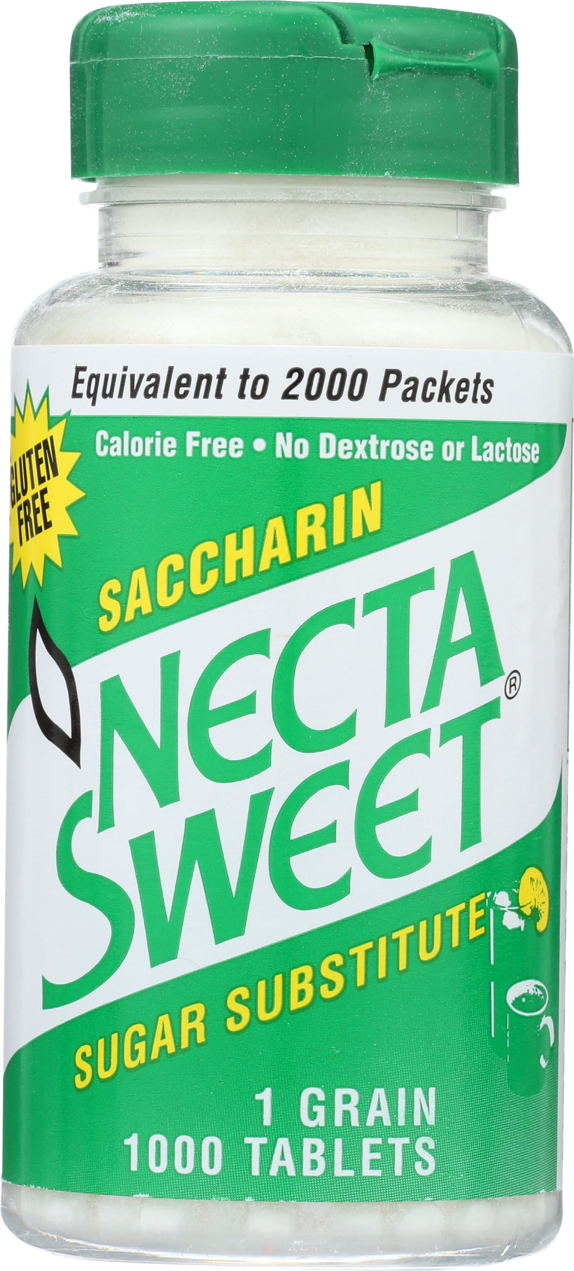 Pack of 6, Nectasweet Saccharin Tablets, 1000 ea - Walmart.com