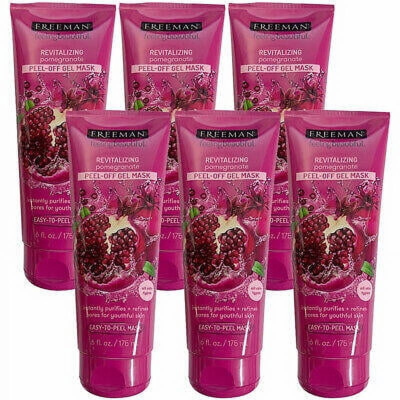 Pack of 6 New Freeman Feeling Beautiful Revealing Peel-Off Facial Mask ...