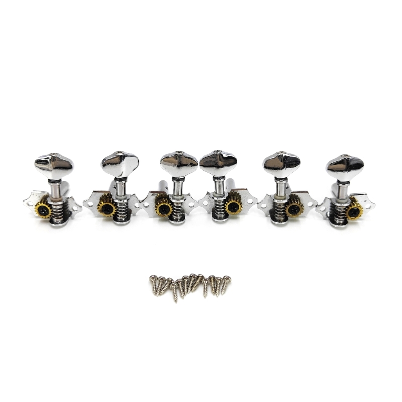 Pack of 6 Open Back Guitar Machine Heads for Enhanced Sound Quality and ...