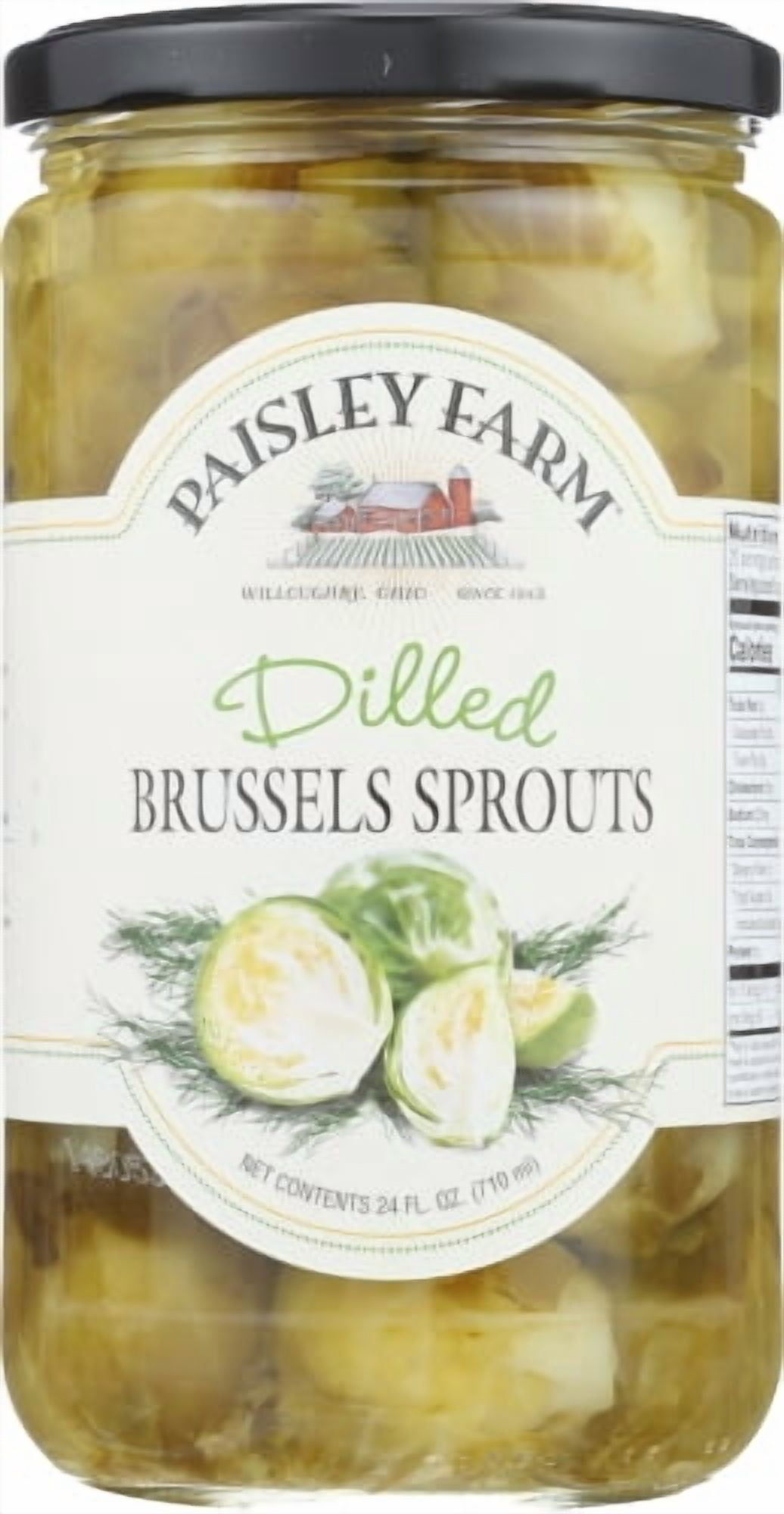 Pack of 6 Paisley Farm Dilled Brussels Sprouts 24 oz - Walmart.com