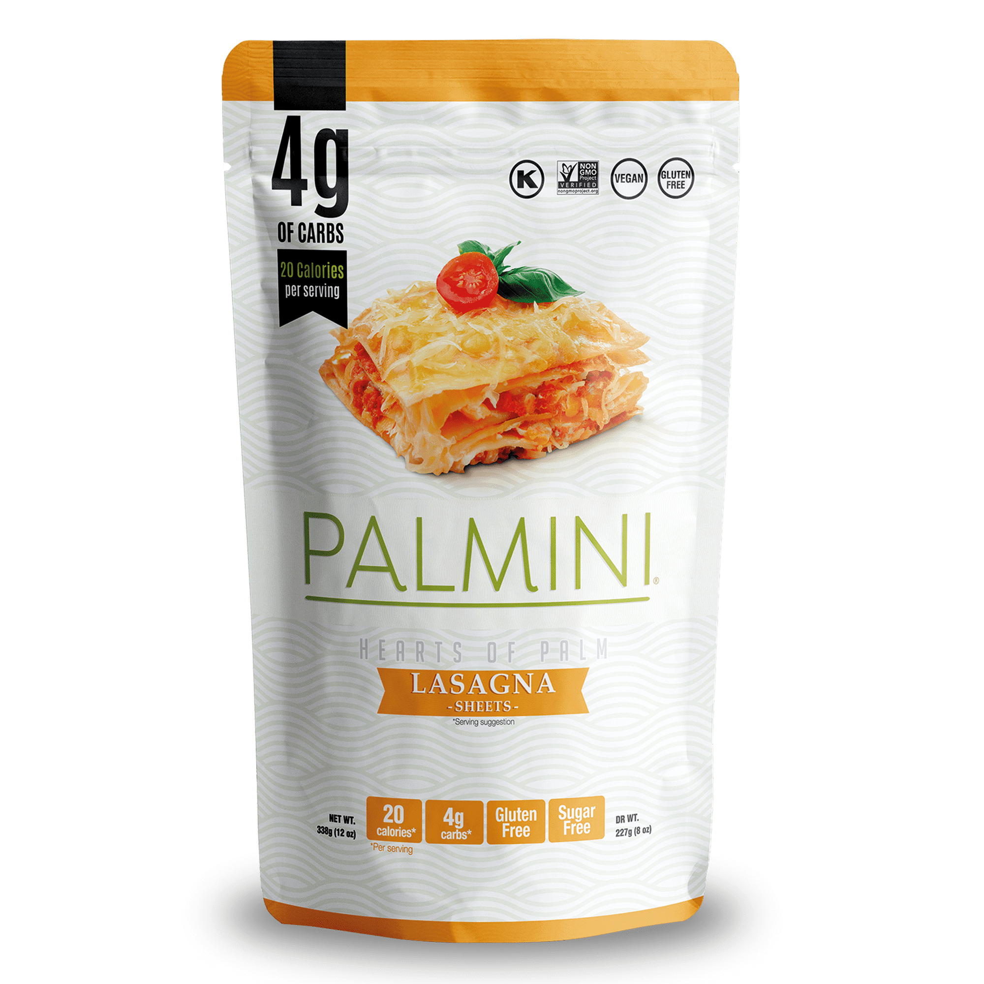 Pack of 6, Palmini Heart of Palm Lasagna Sheets, 12 oz - Walmart.com