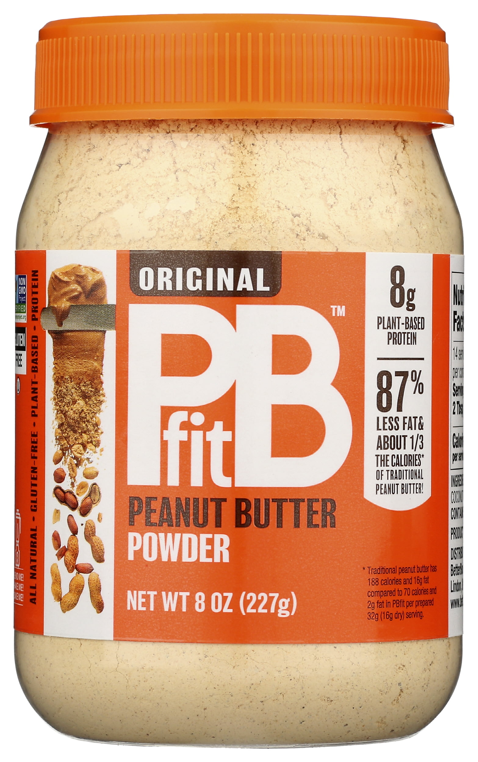 Pack of 6, Pb Fit Peanut Butter Powder, 8 oz - Walmart.com