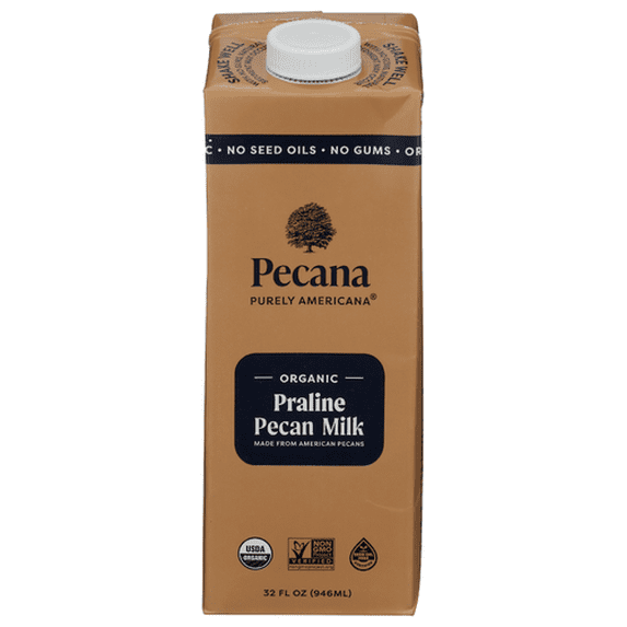 Pack of 6 Pecana Milk Praline Pecan Organic 32 fl oz - Walmart.com