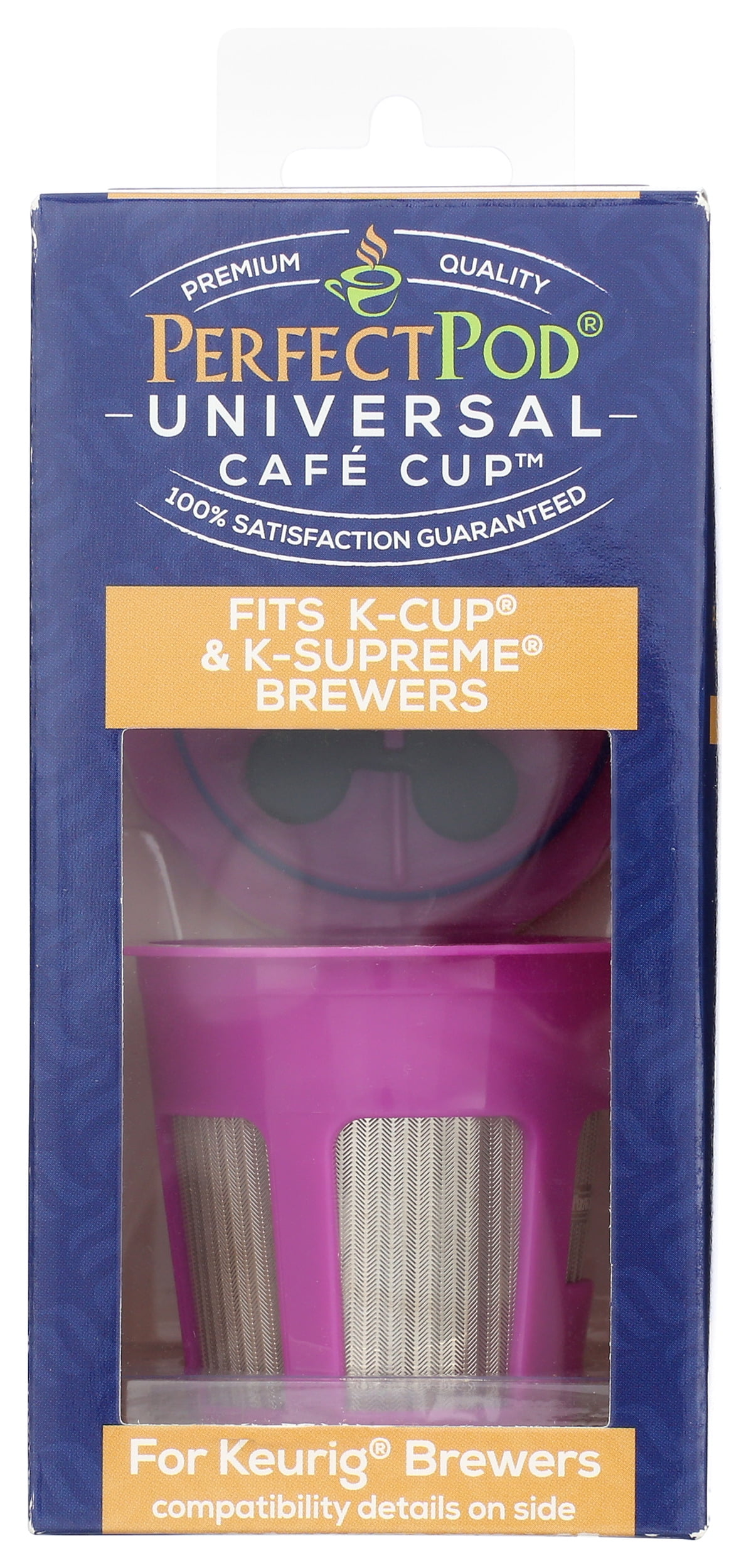 Pack of 6, Perfect Pod Single Serve Universal Coffee Filter Cup ...