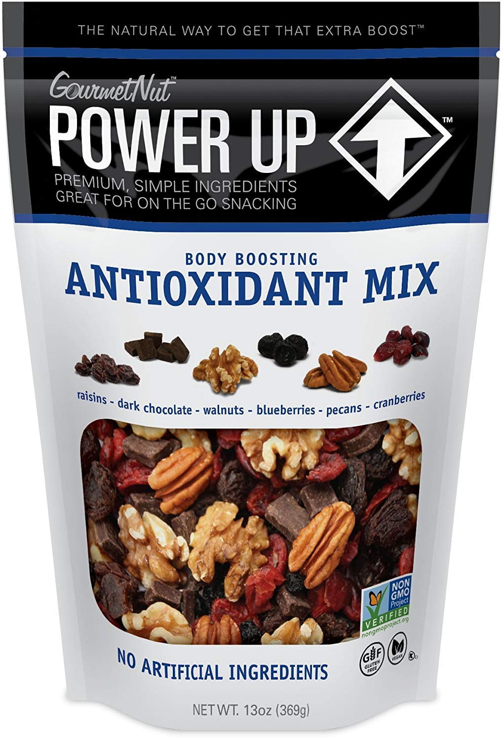 Pack of 6, Power Up Antioxidant Trail Mix, 13 oz - Walmart.com