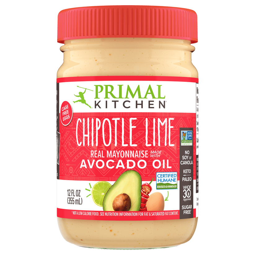 Pack of 6, Primal Kitchen Chipotle Lime Mayo, 12 oz - Walmart.com
