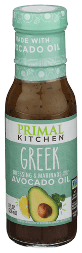 Pack of 6 Primal Kitchen Dressing Greek Vinaigrette 8 oz - Walmart.com
