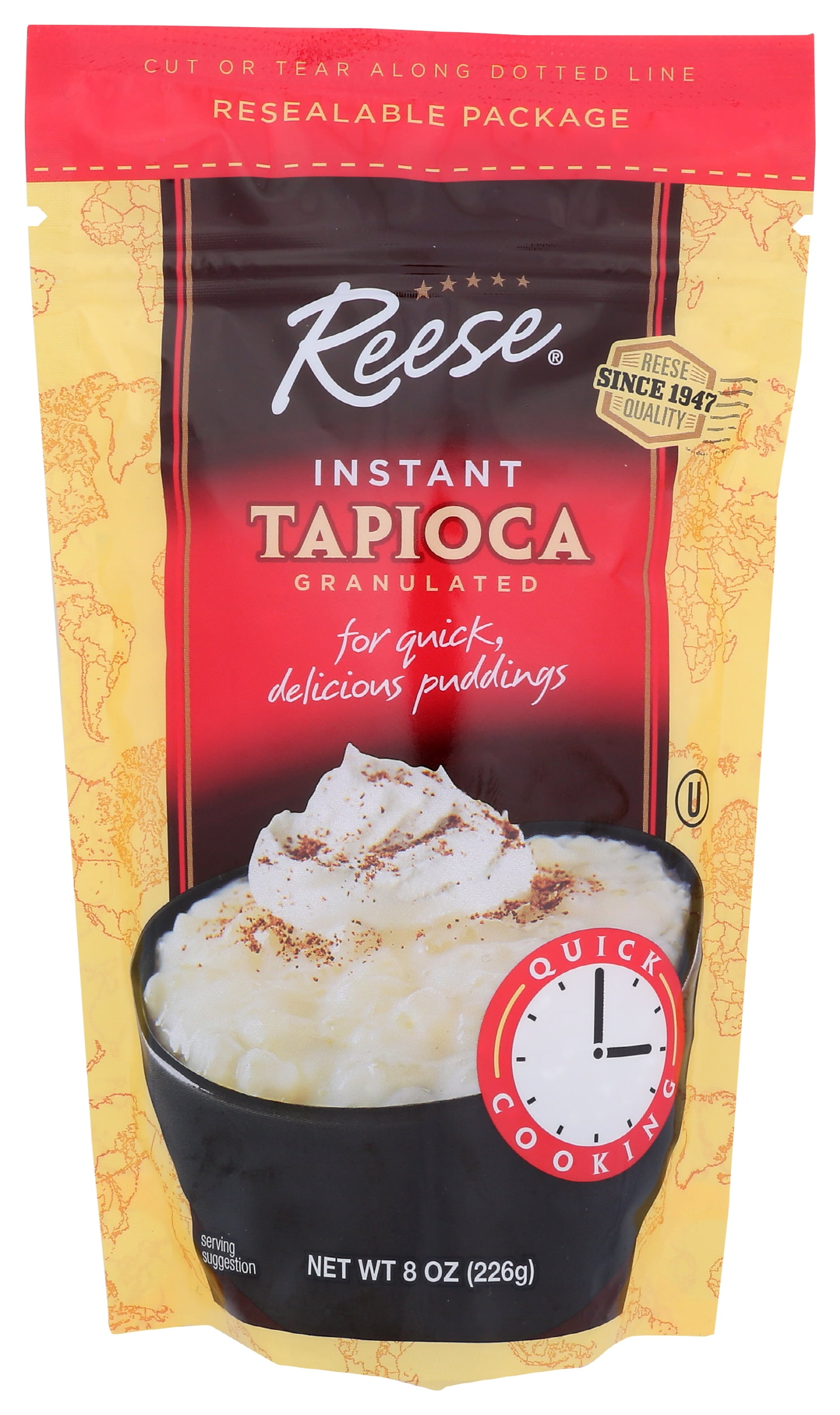 Pack of 6, Reese Instant Granulated Tapioca, 8 oz - Walmart.com