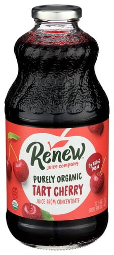 (Pack of 6) Renew Juice Purely Tart Cherry Organic 32 fl oz - Walmart.com