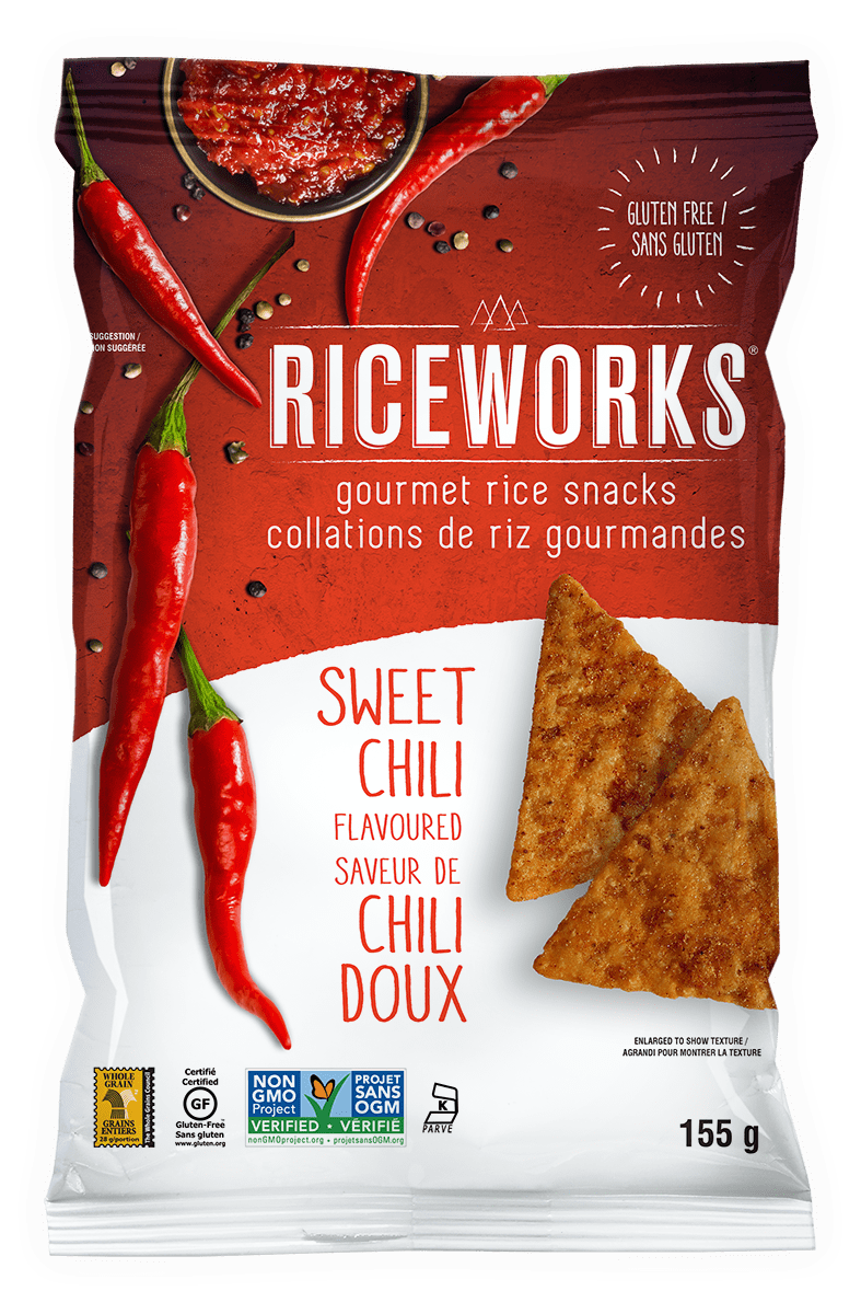 Pack of 6, Riceworks Sweet Chili Gourmet Rice Snacks, 5.5 oz - Walmart.com