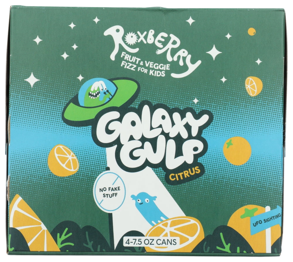 (Pack of 6) Roxberry Water Kids Galaxy Gulp 4 Pack 30 Fo - Walmart.com
