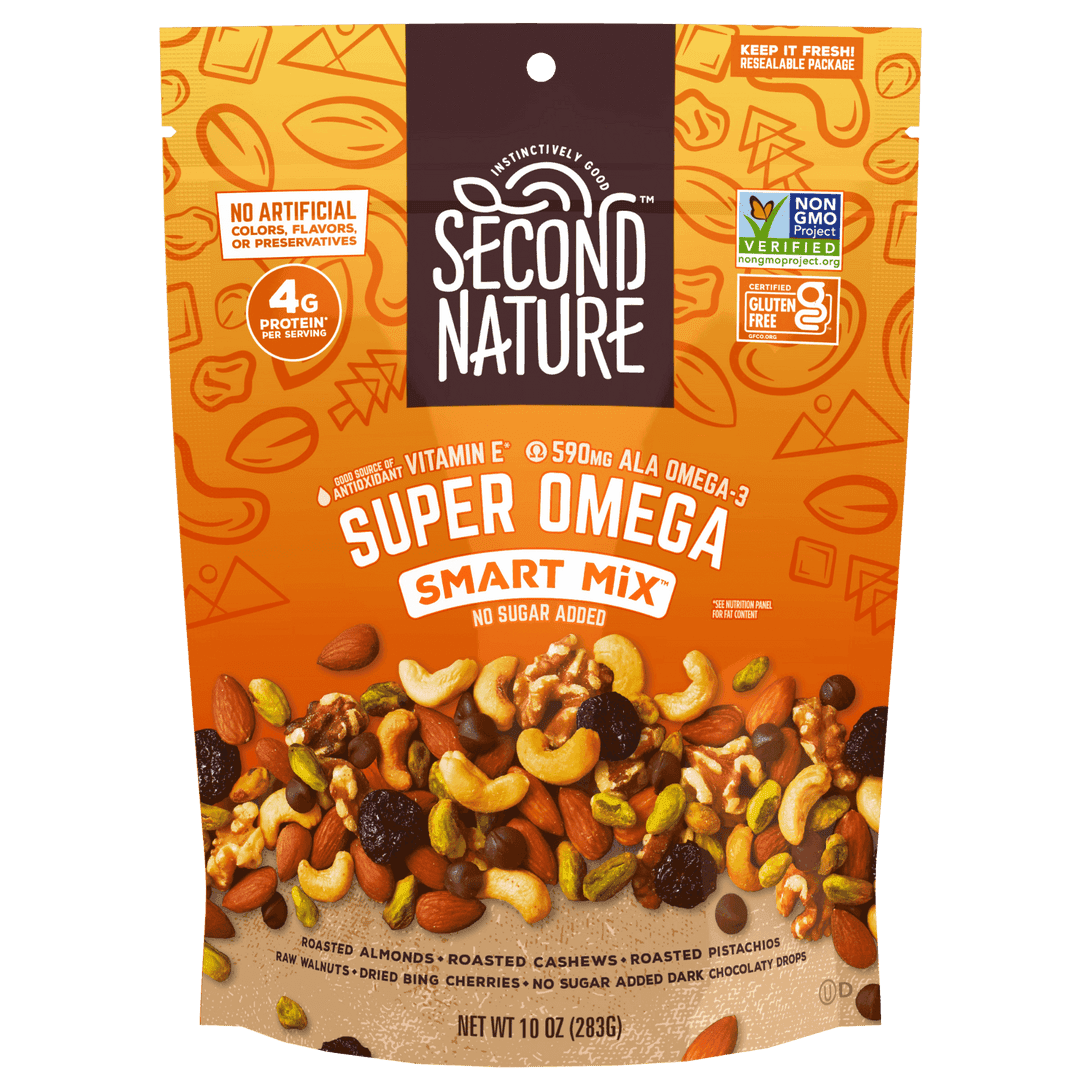 (Pack of 6), Second Nature Super Omega Smart Mix, 10 oz - Walmart.com