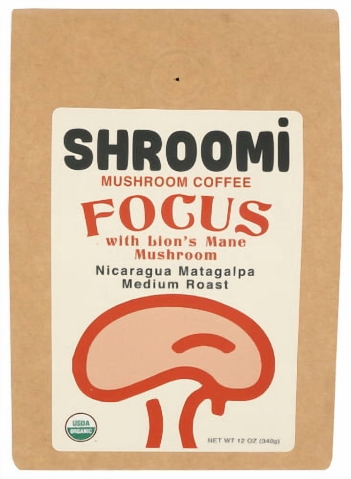 Pack of 6 Shroomi Mushroom Coffee Nicaragua 12 oz - Walmart.com