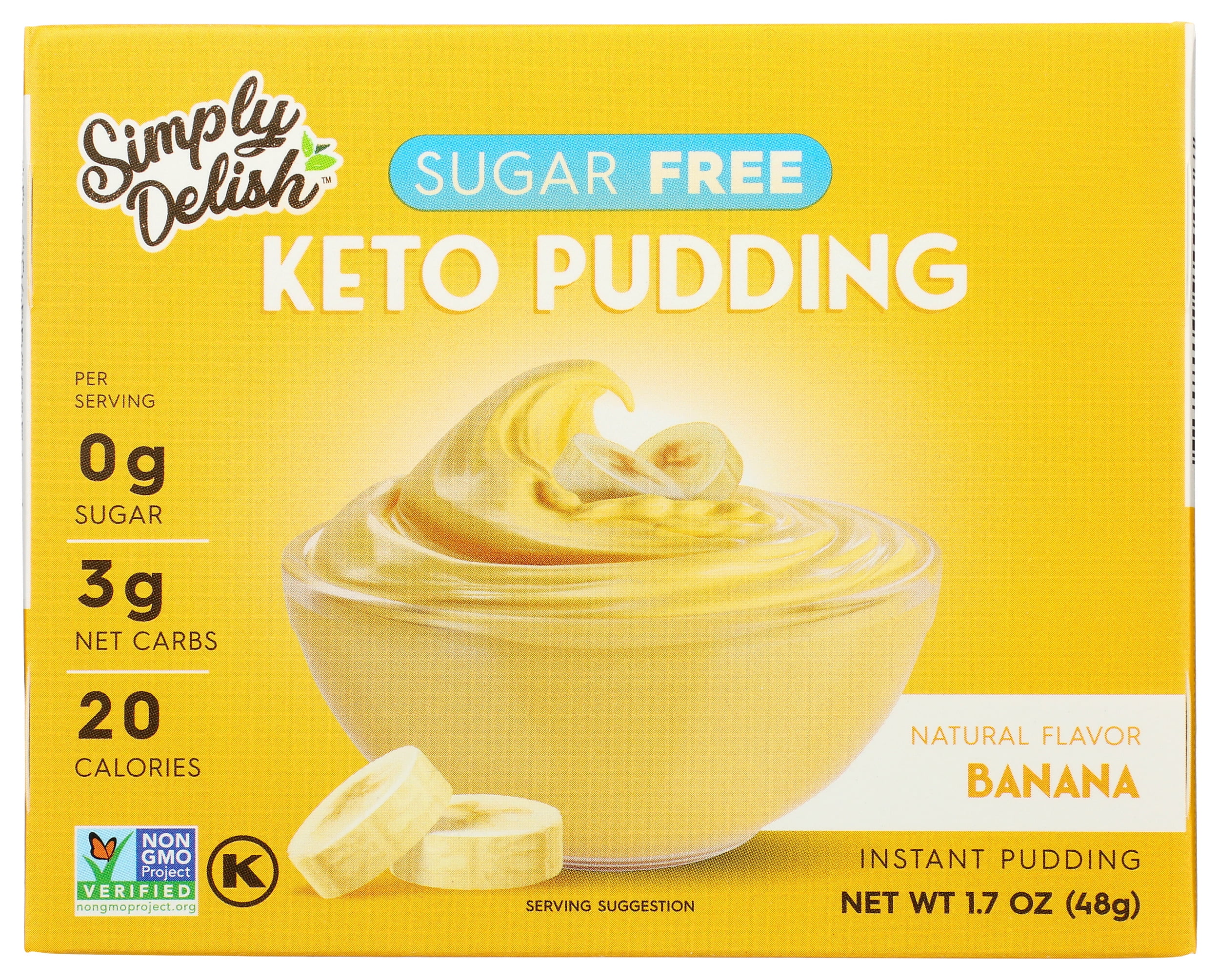 (Pack of 6), Simply Delish Banana Pudding, 1.7 oz - Walmart.com