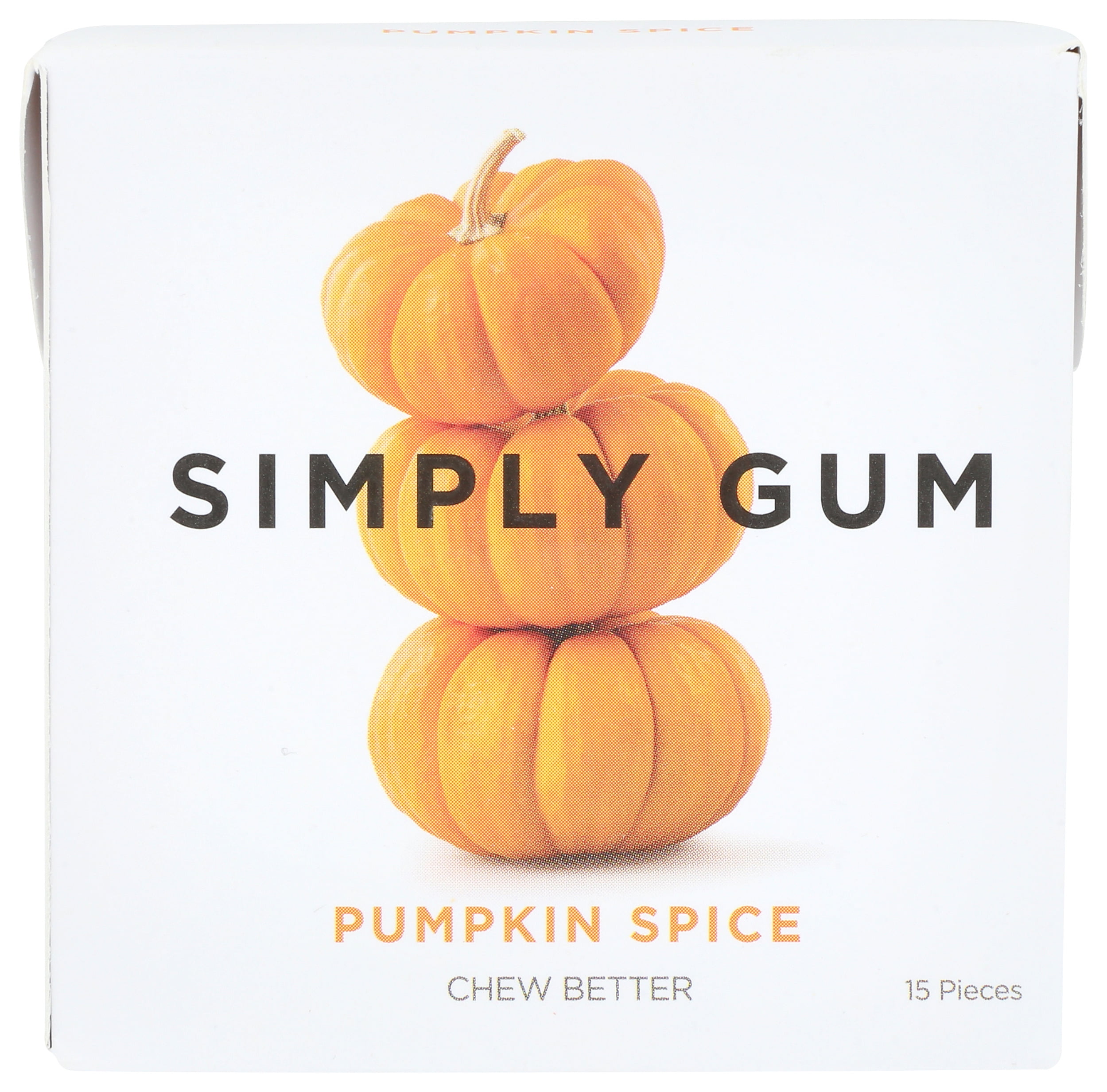 (Pack of 6), Simplygum Pumpkin Spice Chewing Gum, 15 pc - Walmart.com