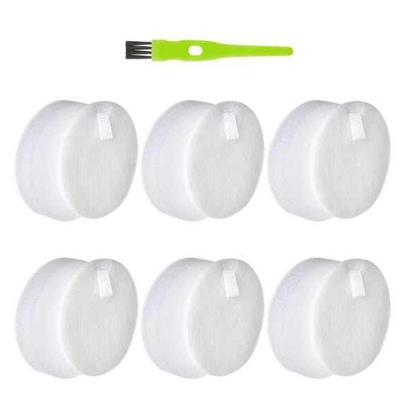 Pack of 6 Sponge Filter Effective Dust Collection Filters Replacement Part Suitable for Various ...