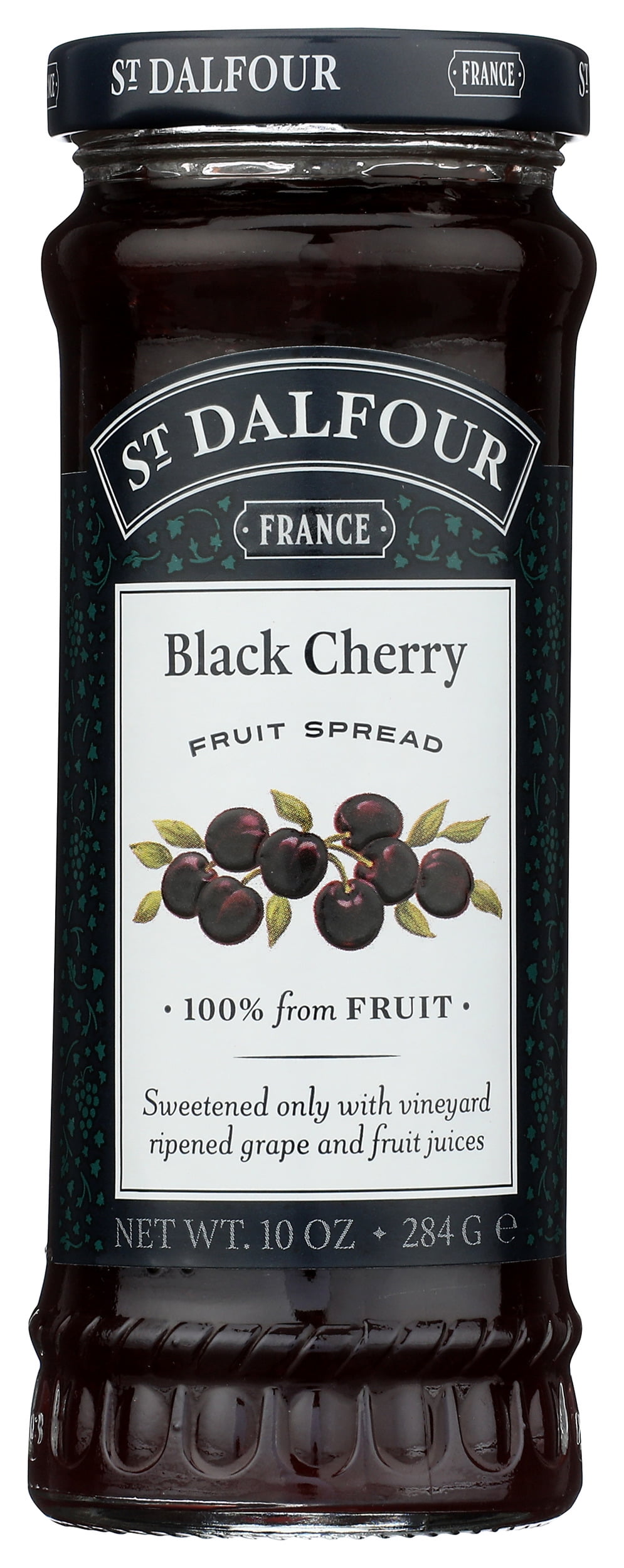 Pack of 6, St Dalfour Black Cherry Fruit Spread, 10 oz - Walmart.com
