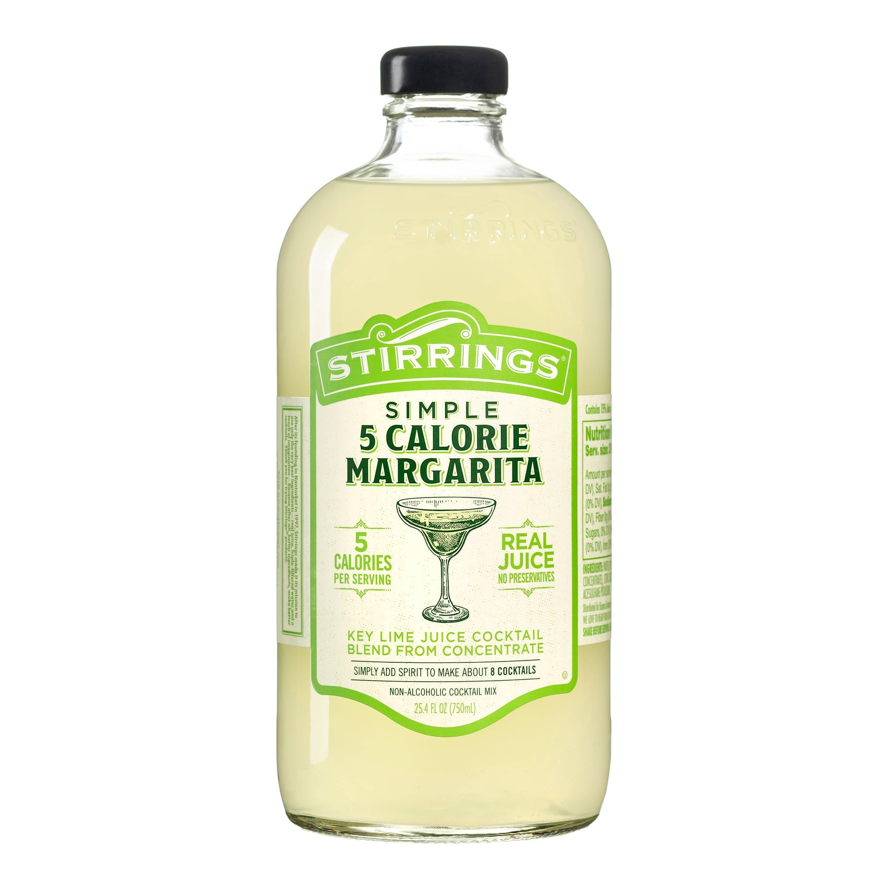 Pack of 6, Stirrings 5 Calorie Margarita Mixer, 25.4 fl oz - Walmart.com