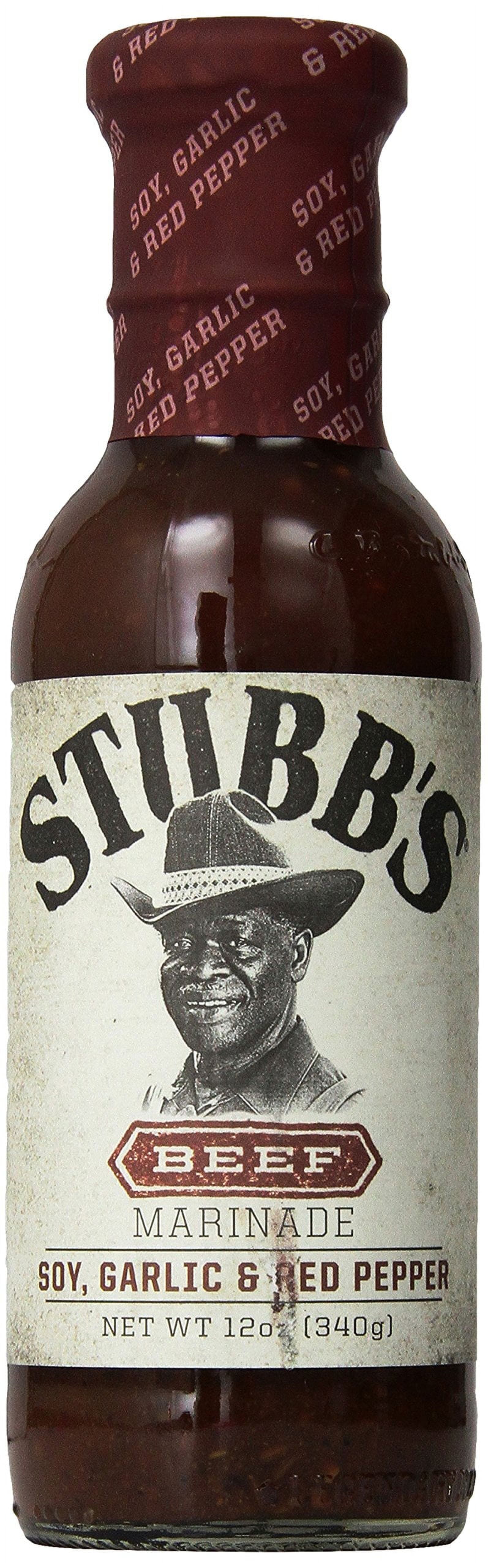 Stubb's Gluten-Free Beef Marinade, Liquid Marinated, 12-Ounce Bottles ...