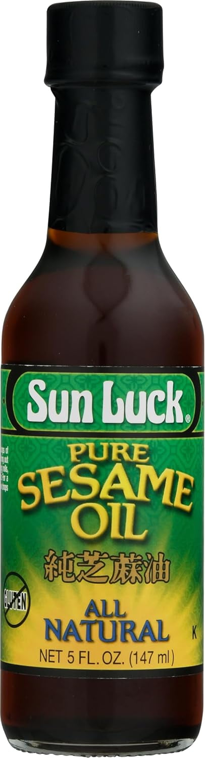 Pack of 6, Sun Luck Pure Sesame Oil, 5 fl oz - Walmart.com