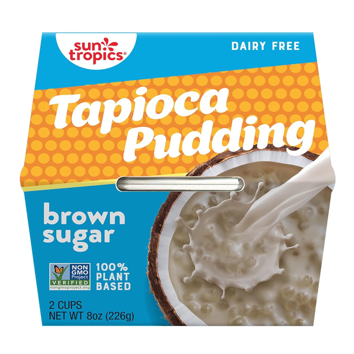 (Pack of 6) Sun Tropics Brown Sugar Tapioca Pudding, 8 oz - Walmart.com