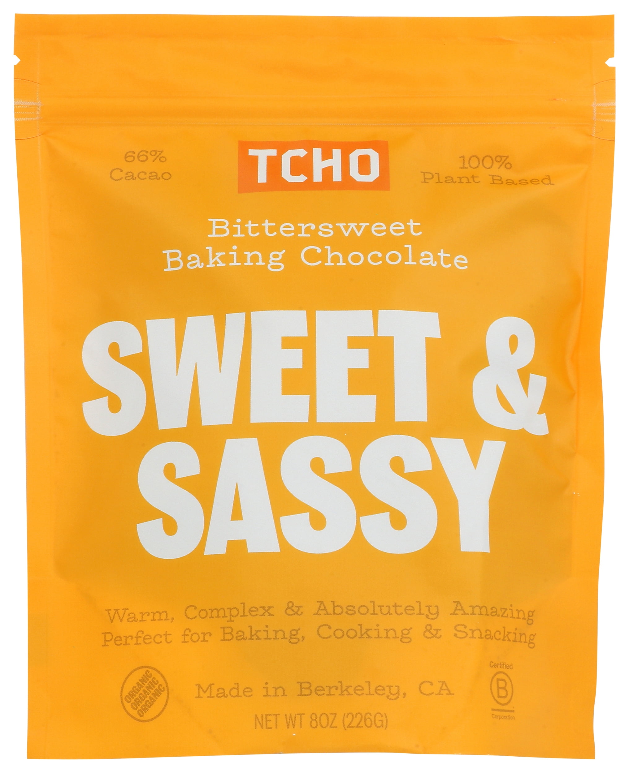 (Pack of 6), TCHO Bittersweet Baking Chocolate, 8 oz - Walmart.com