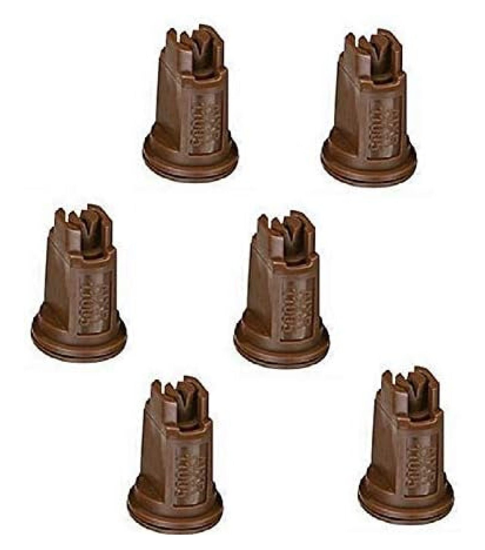 Pack of 6 - TeeJet Air Induction XR Flat Spray Tips Brown 110° 0.5 GPM ...