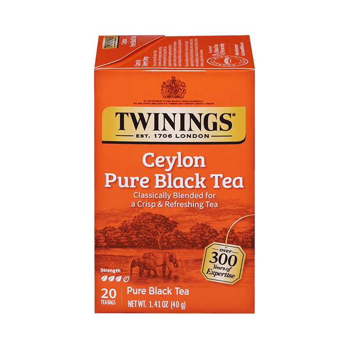 Pack of 6, Twining Tea Ceylon Pure Black Tea, 1.41 oz - Walmart.com