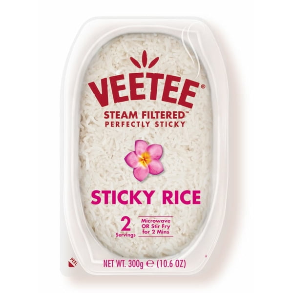 (Pack of 6), Veetee Steam Filtered Sticky Rice, 10.6 oz - Walmart.com