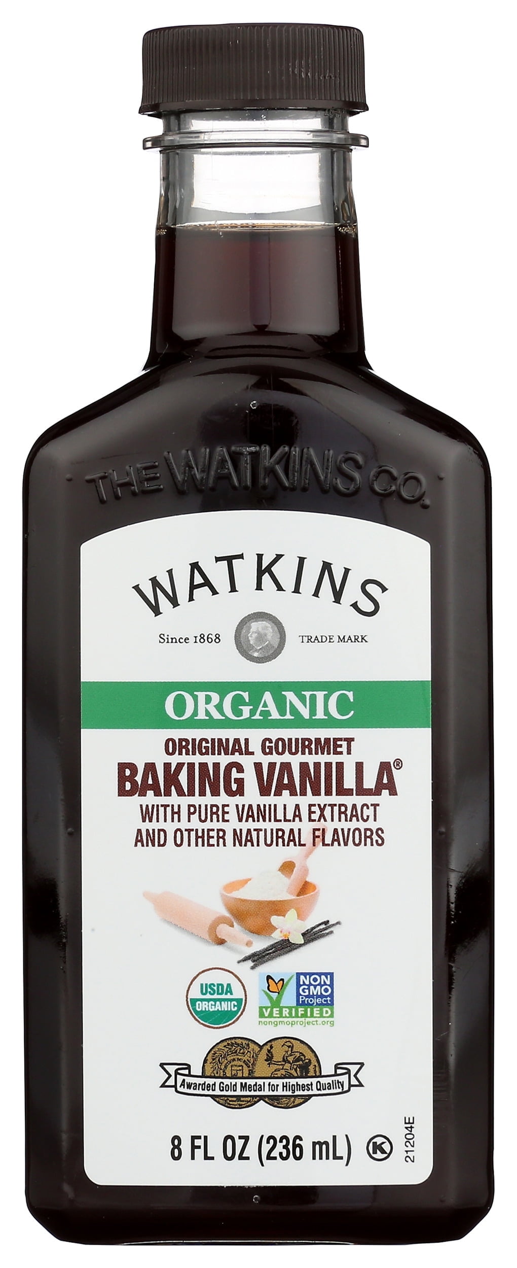 (Pack of 6), Watkins Organic Baking Vanilla, 8 fl oz - Walmart.com