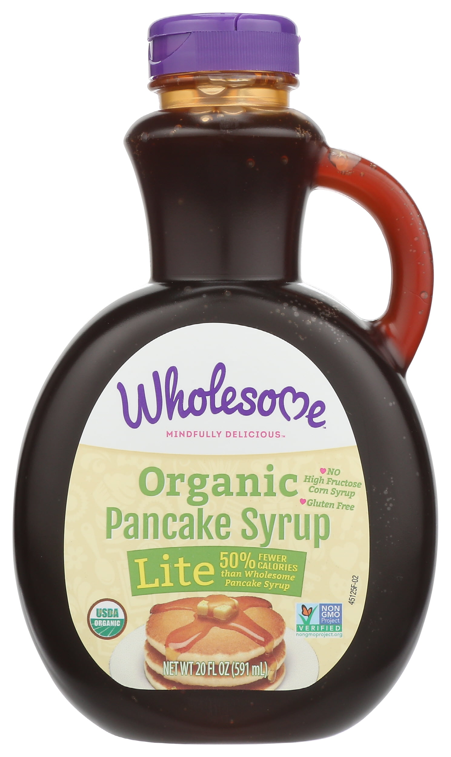 Pack of 6, Wholesome Organic Lite Pancake Syrup, 20 oz - Walmart.com